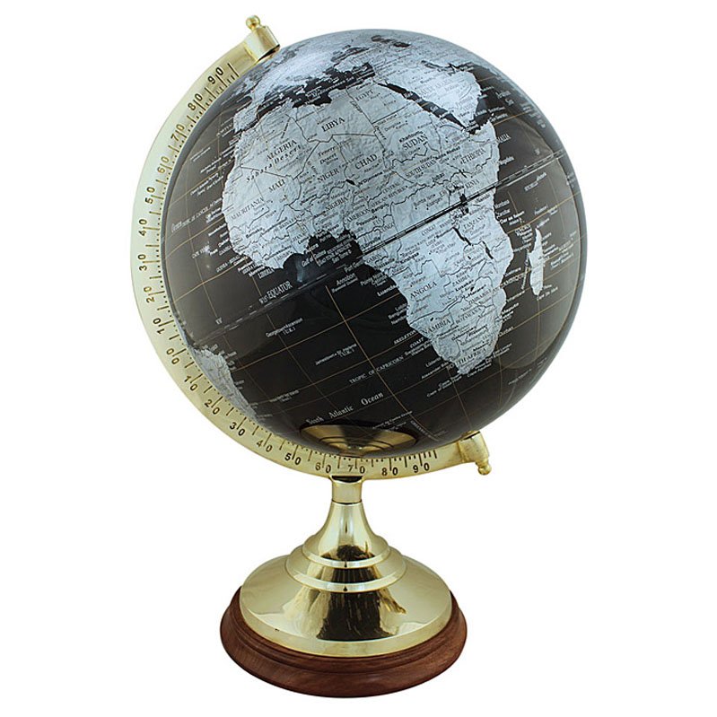 Globus-sort H 47 x 30 cm Ø - Dekoration - Nauticumshop.dk